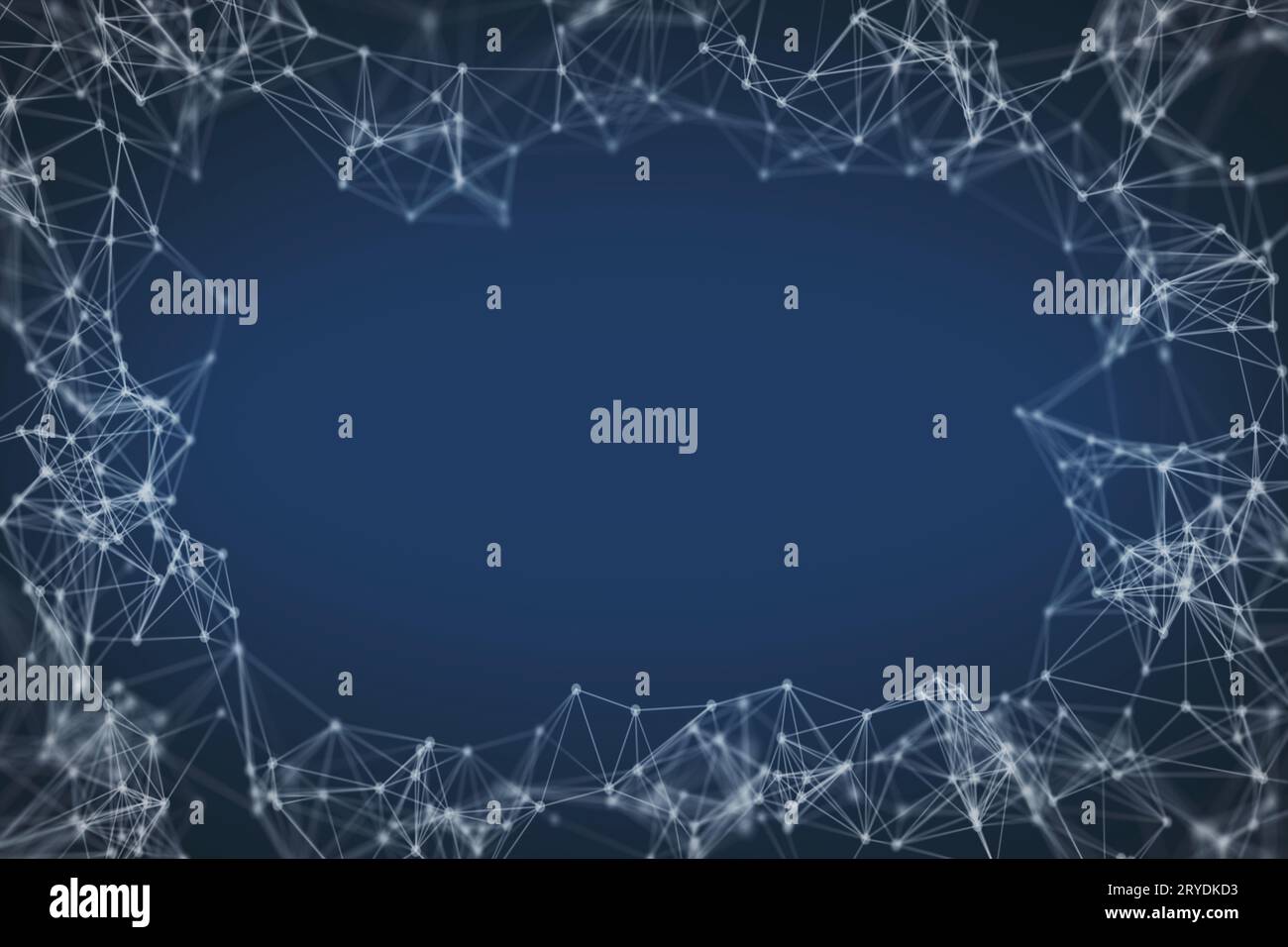 Geometric network structure data points hi-res stock photography and ...