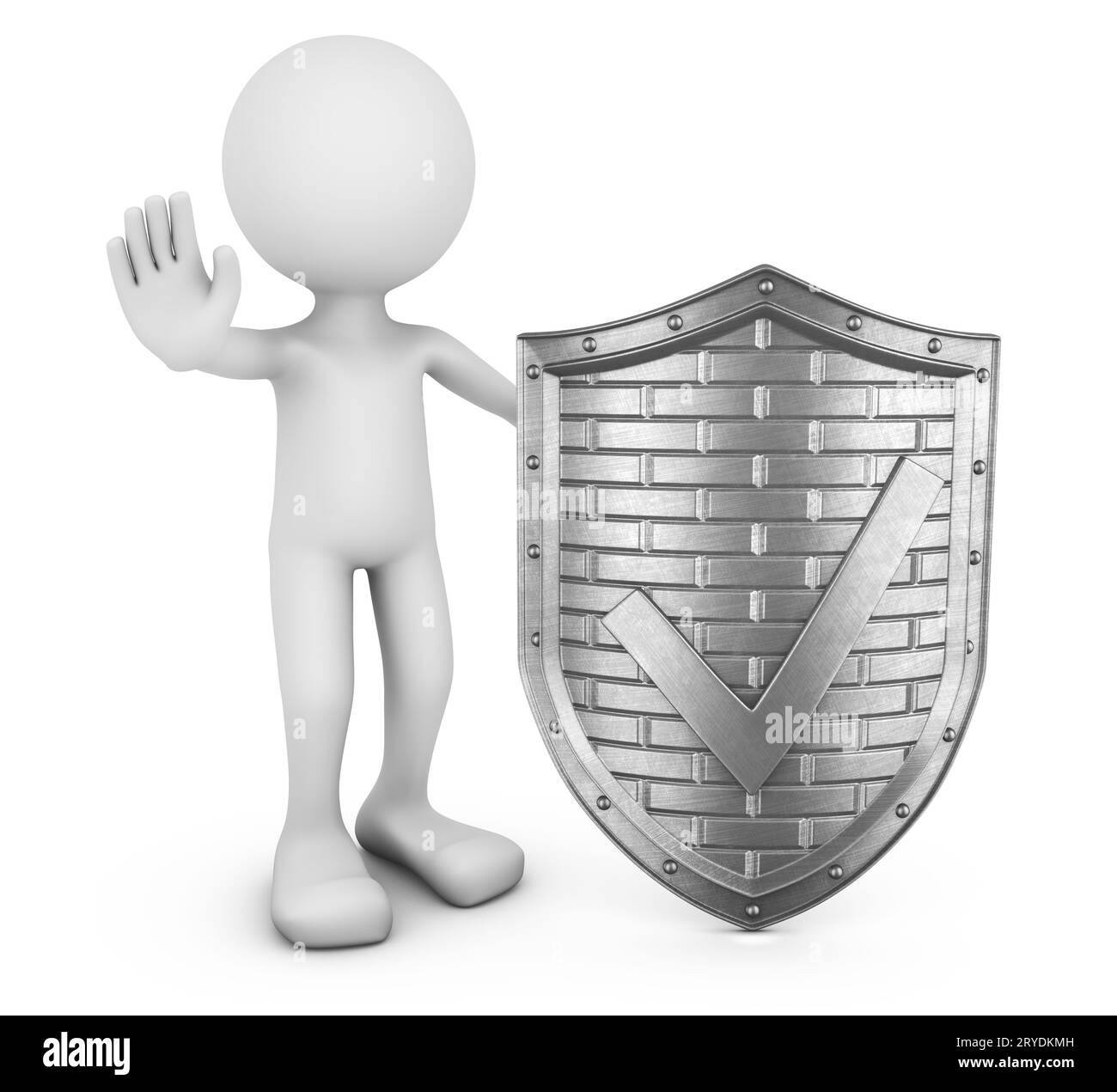 Shield check icon Black and White Stock Photos & Images - Alamy