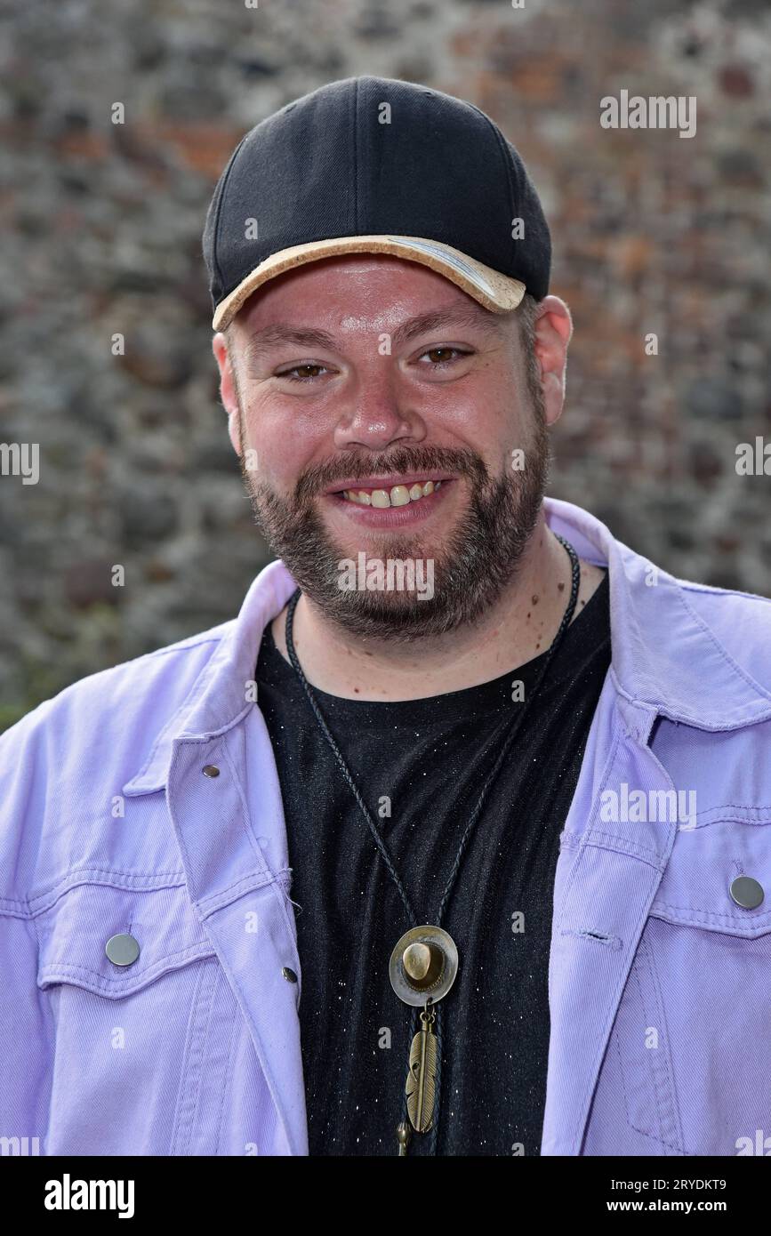 Kevin Brain Smith beim SCHLAGER BURG FESTIVAL in Wasserburg Rosslau in ...