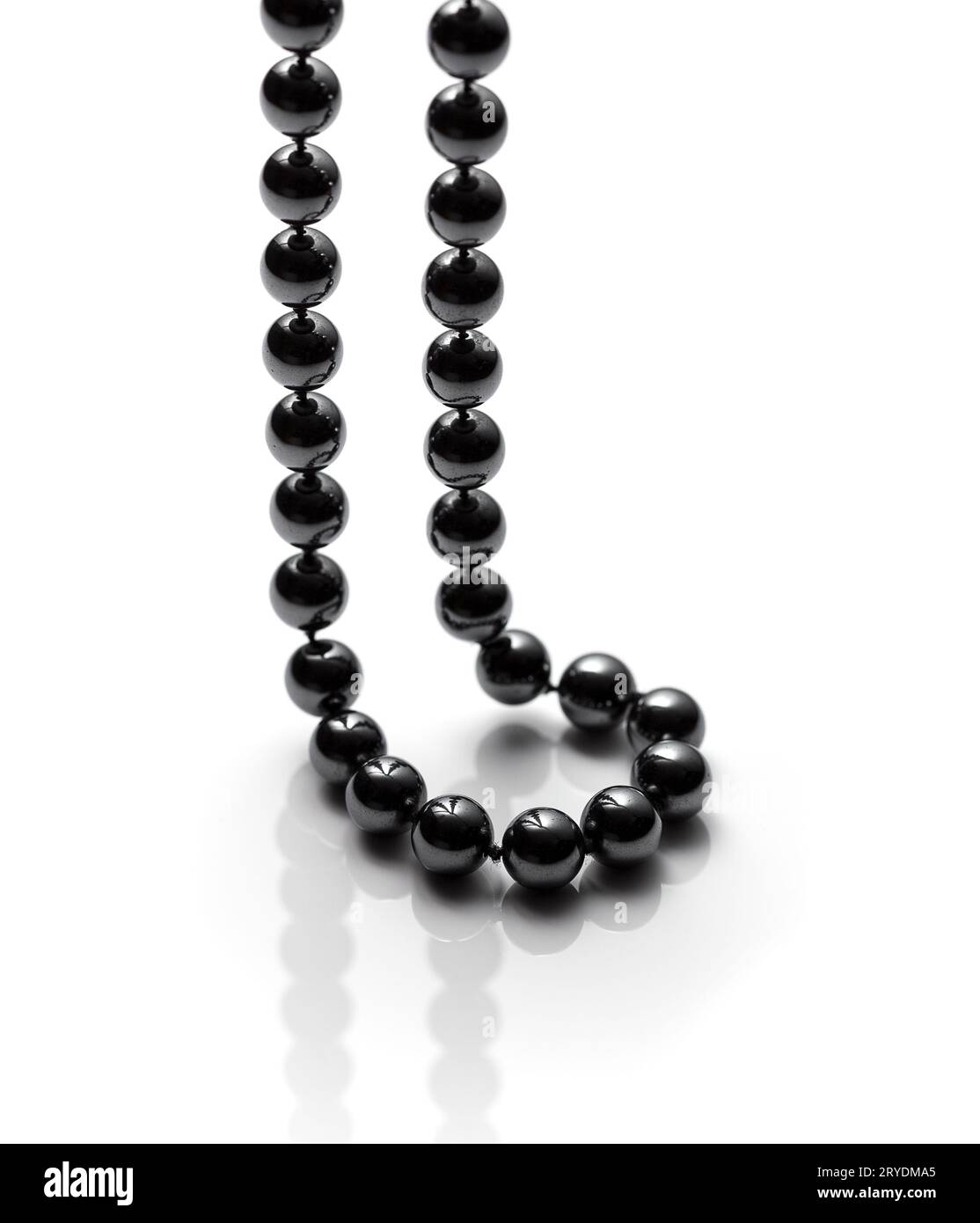 Black bead necklace hi-res stock photography and images - Alamy