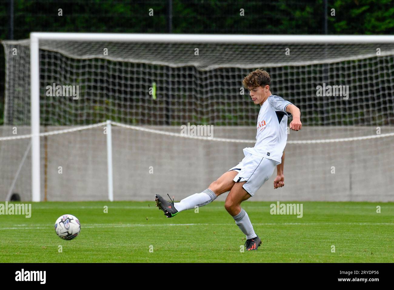 Swansea, Wales. 30 September 2023. Ben Phillips of Swansea City passing the ball during the ...
