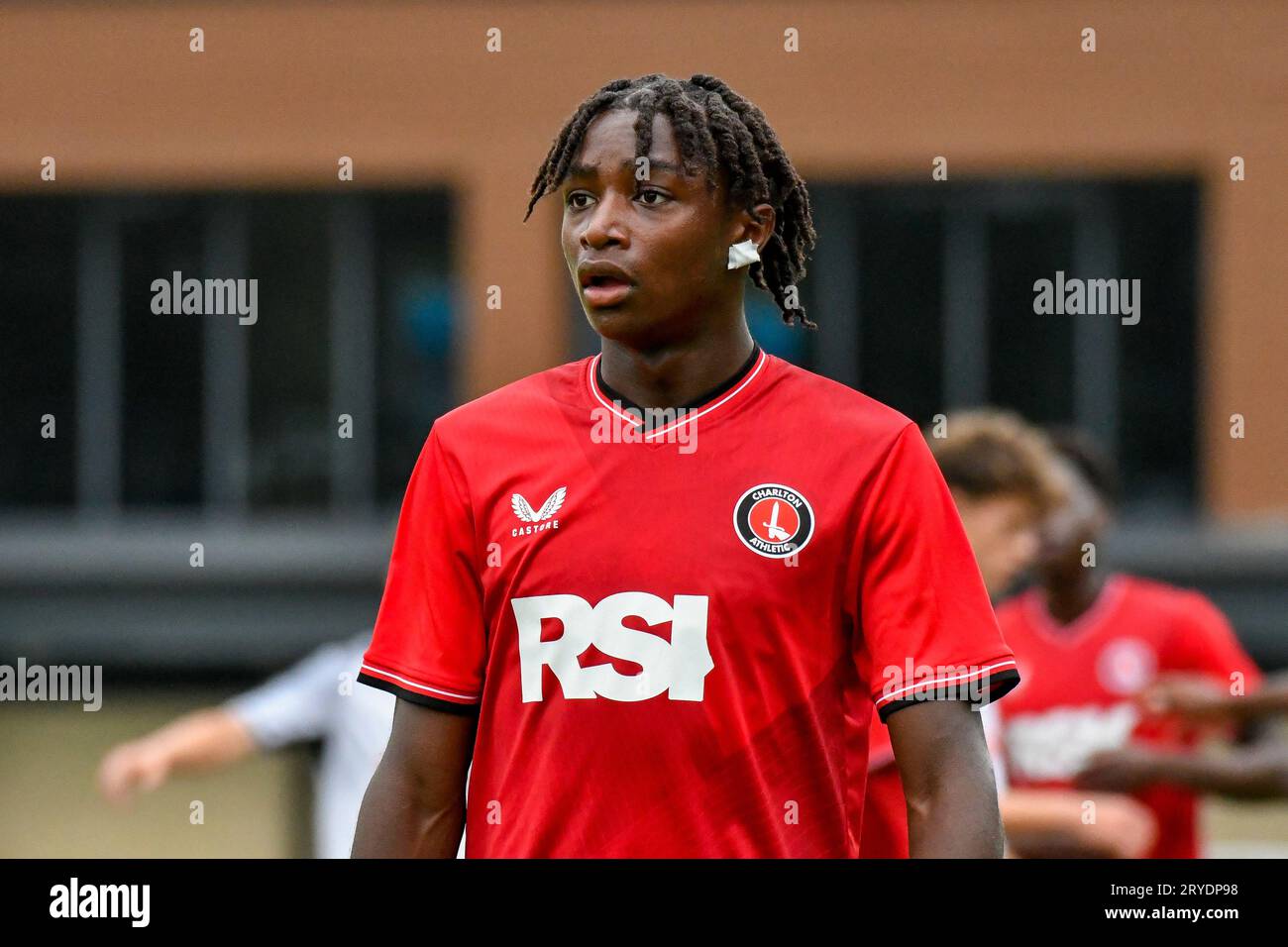 Swansea, Wales. 30 September 2023. Alan Mwamba of Charlton Athletic ...
