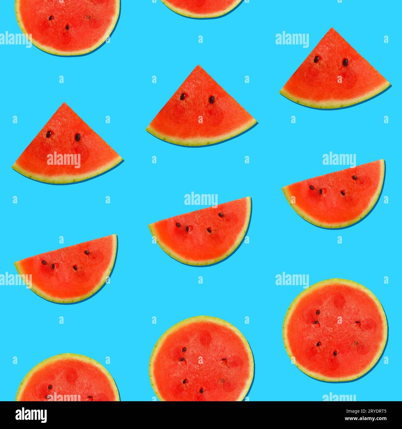 Seamless watermelon hi-res stock photography and images - Alamy