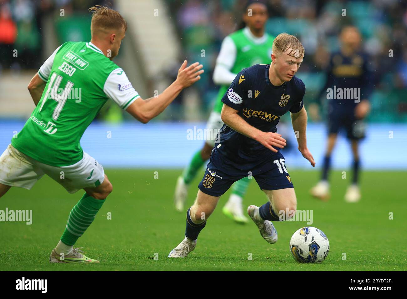 Easter Road, Edinburgh, UK. 30th Sep, 2023. Scottish Premiership Football, Hibernian versus ...