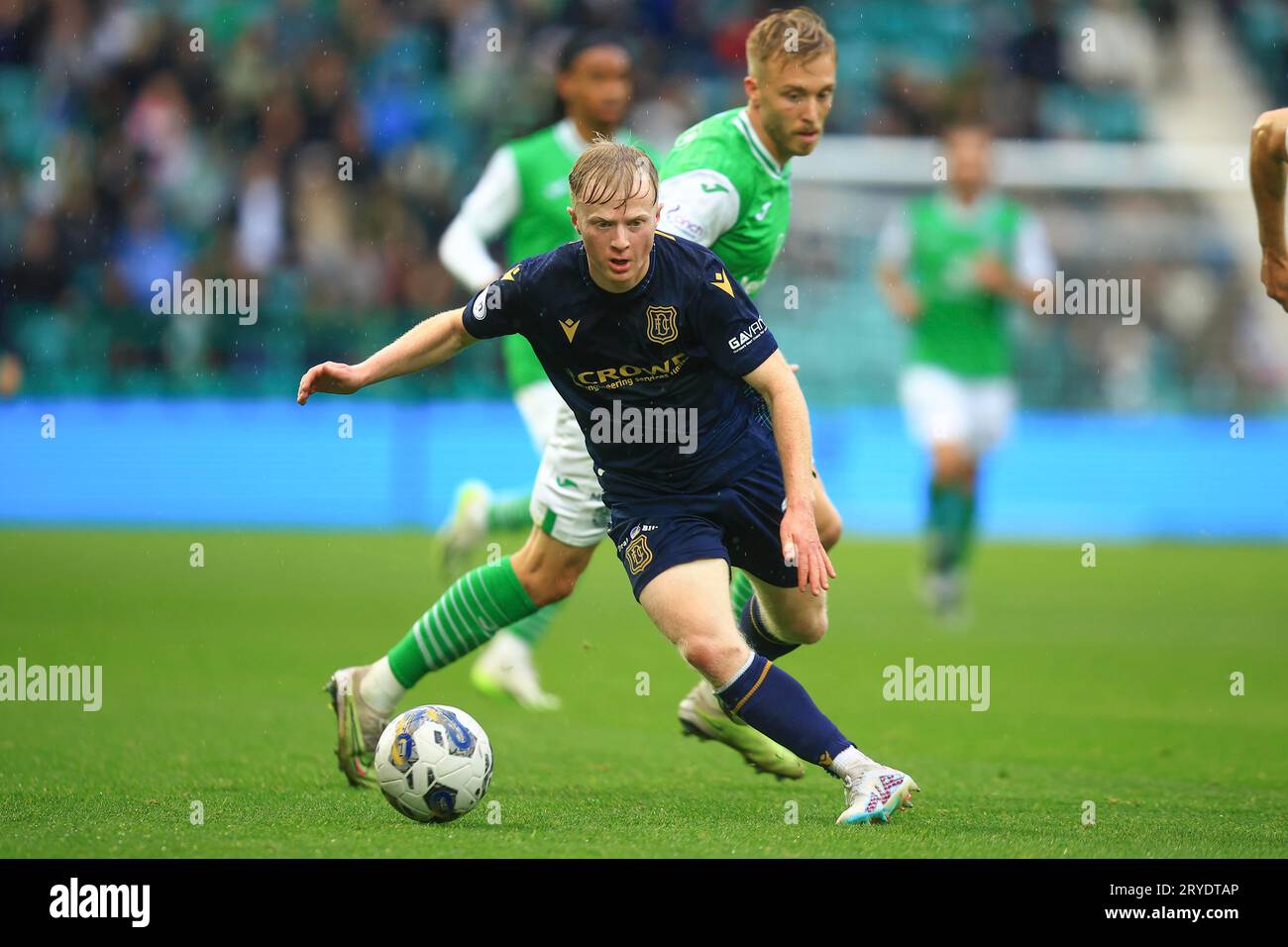 Easter Road, Edinburgh, UK. 30th Sep, 2023. Scottish Premiership Football, Hibernian versus ...