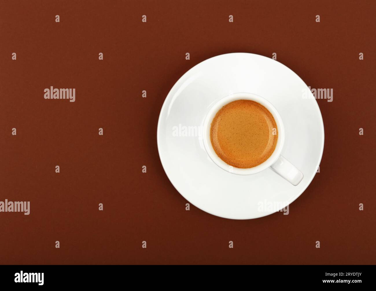 White cup full brown hi-res stock photography and images - Alamy