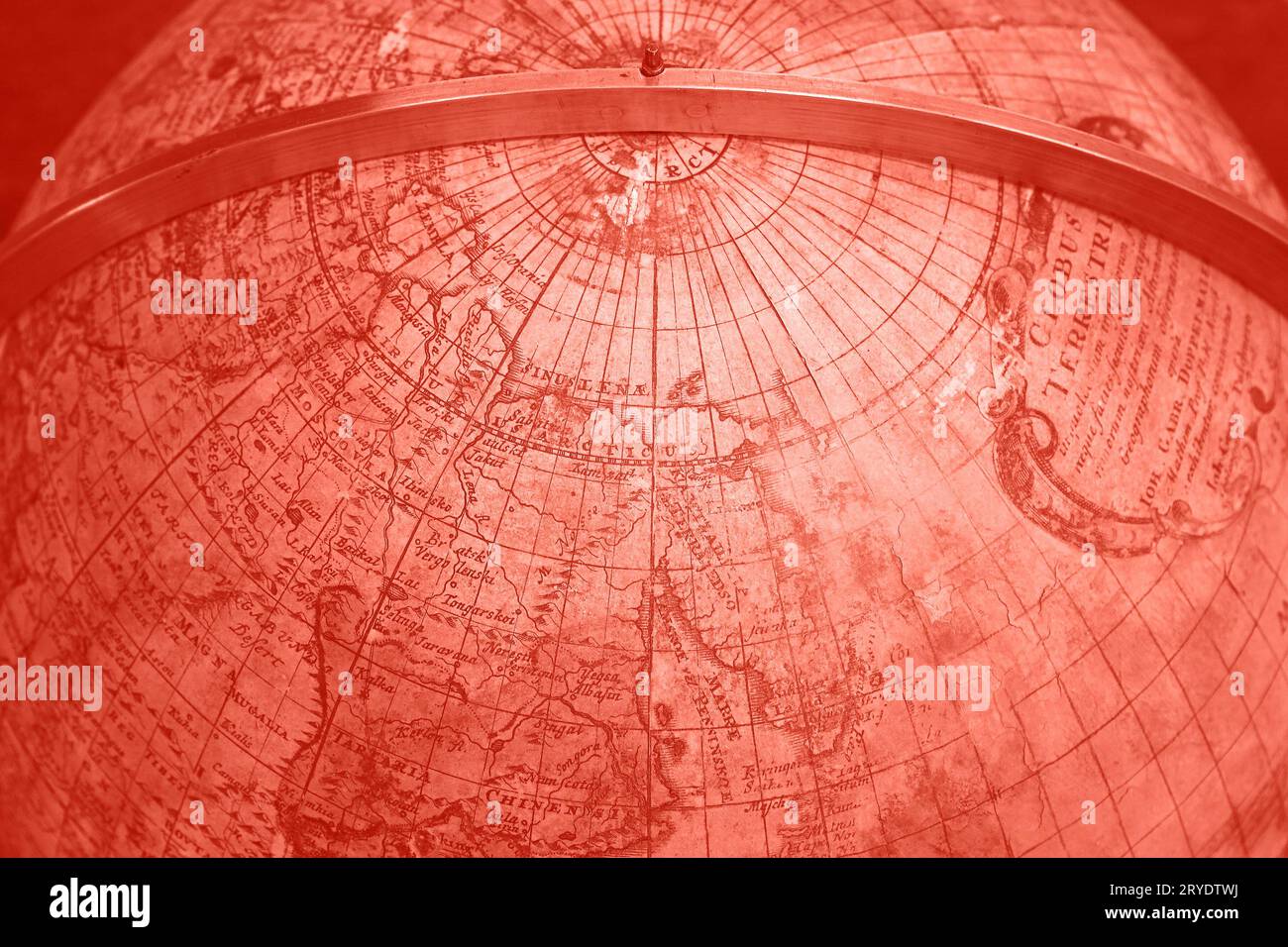 Antique globe map hi-res stock photography and images - Alamy