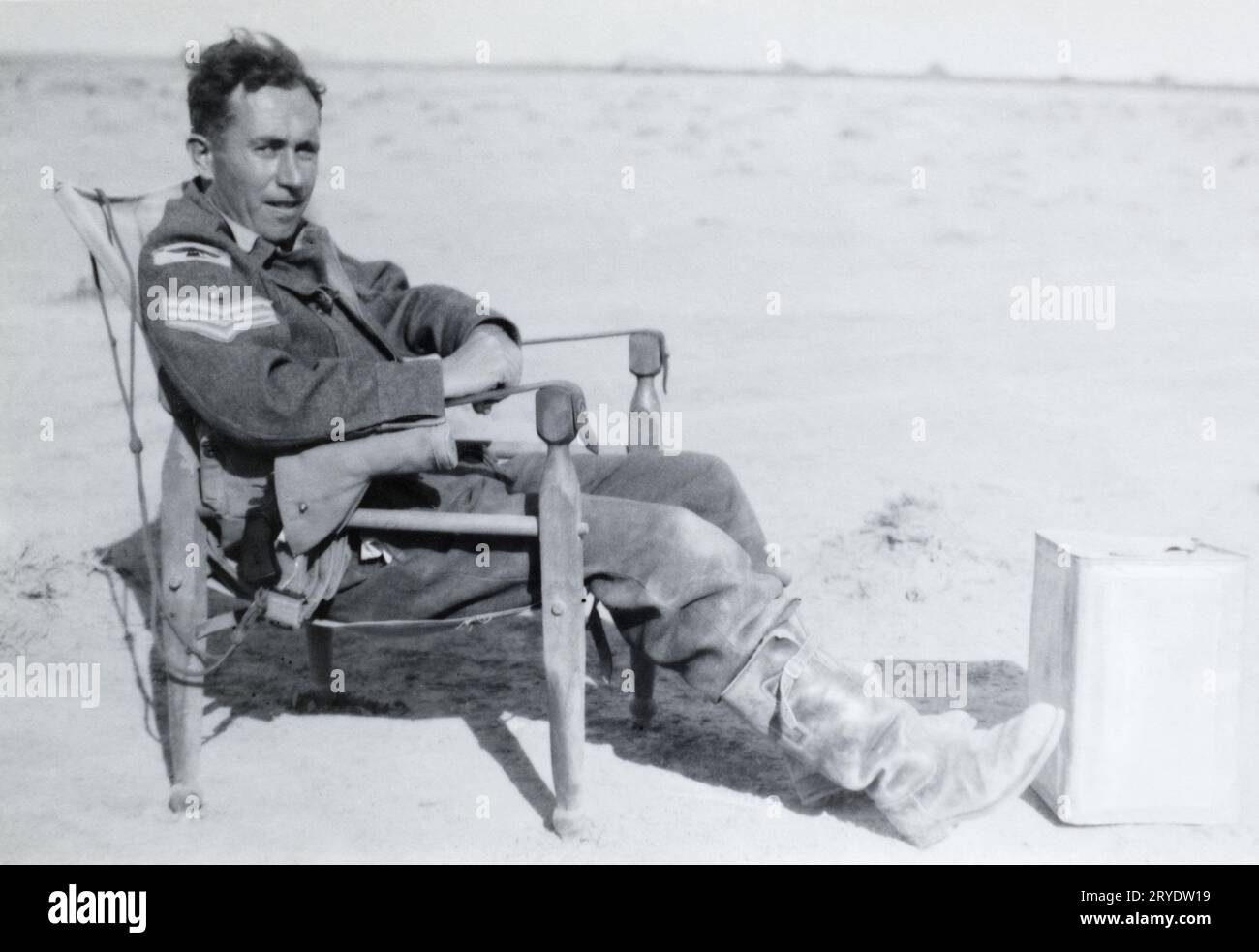 A flight sergeant of 55 Squadron Royal Air Force whilst serving in ...