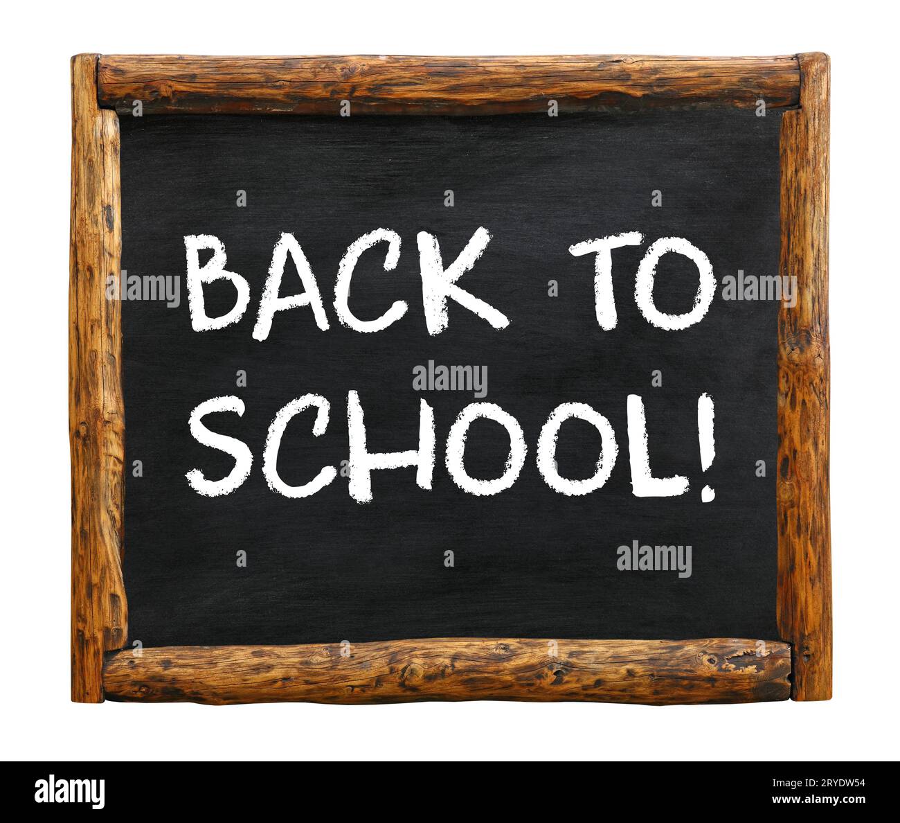 Back to school chalk sign over black chalkboard Stock Photo - Alamy