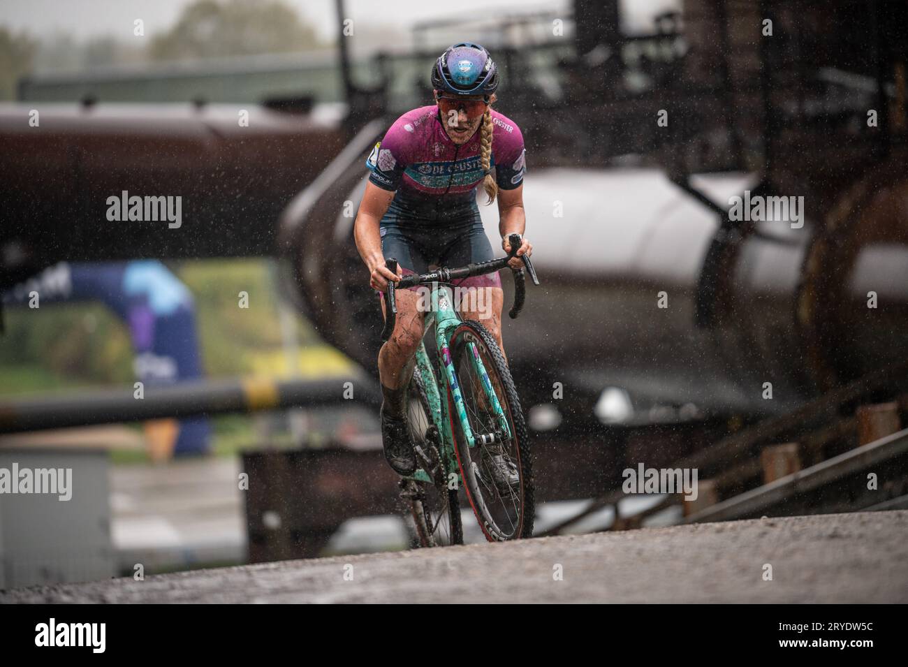 HSF system Grand Prix Ostrava, cyclocross, Alicia Franck (De Ceuster ...