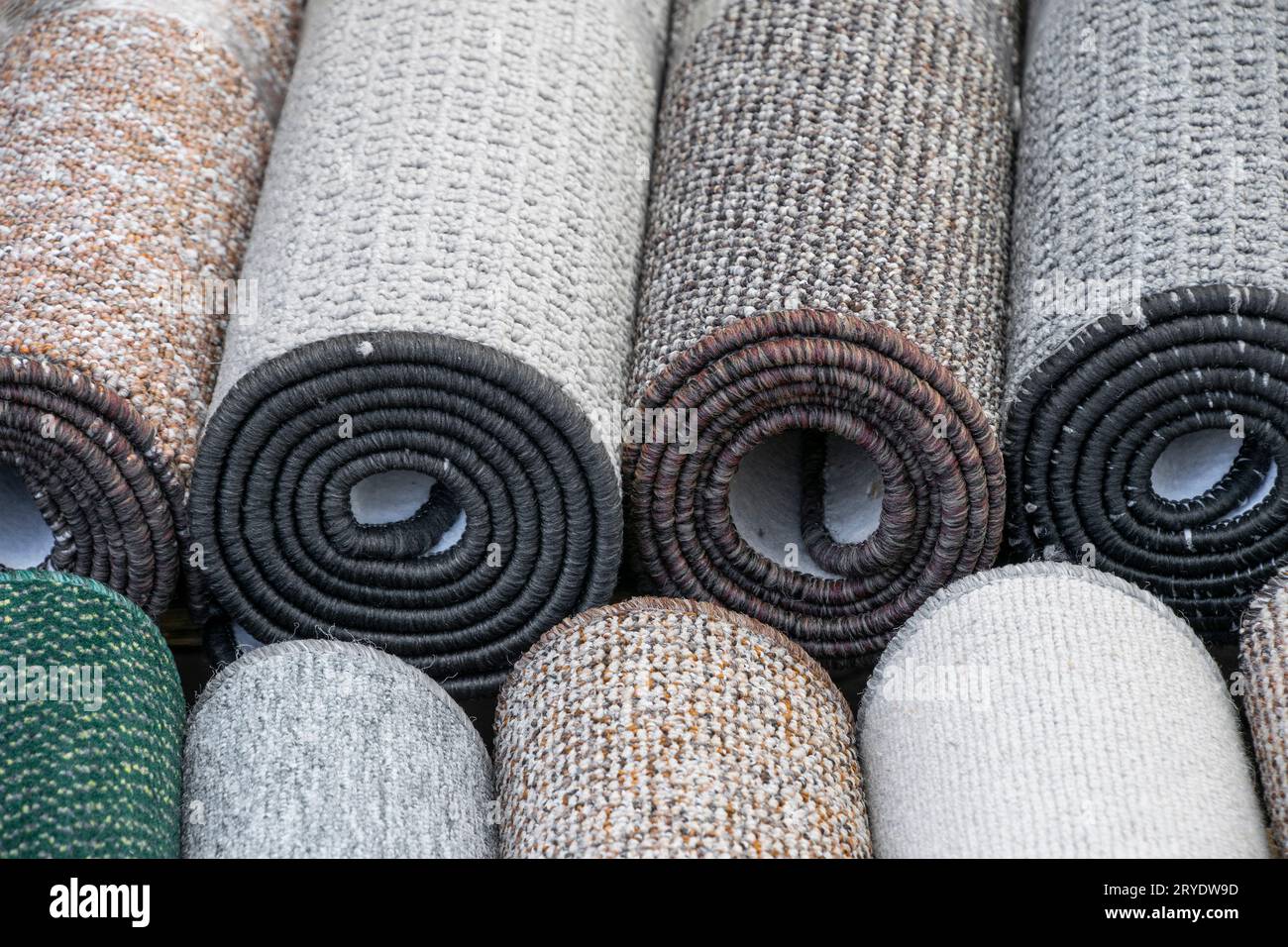 Rolls of carpet hi-res stock photography and images - Alamy