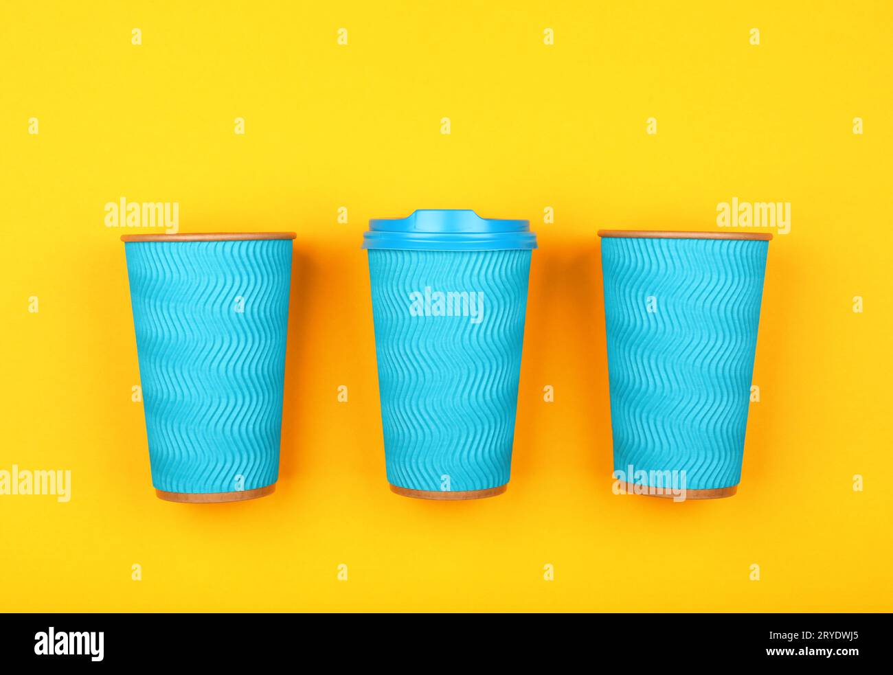 Paper cup for coffee and tea side view hi-res stock photography and ...