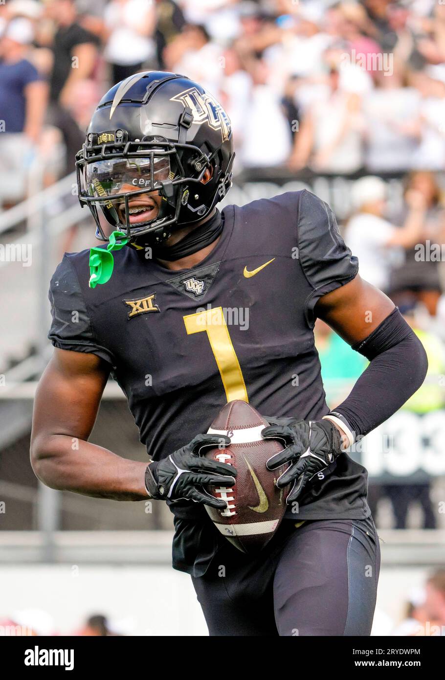 ORLANDO, FL - SEPTEMBER 30: UCF Knights wide receiver Javon Baker (1 ...