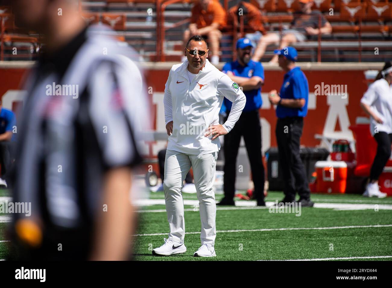 September 30, 2023: Texas Longhorns Head Coach Steve Sarkisian in ...