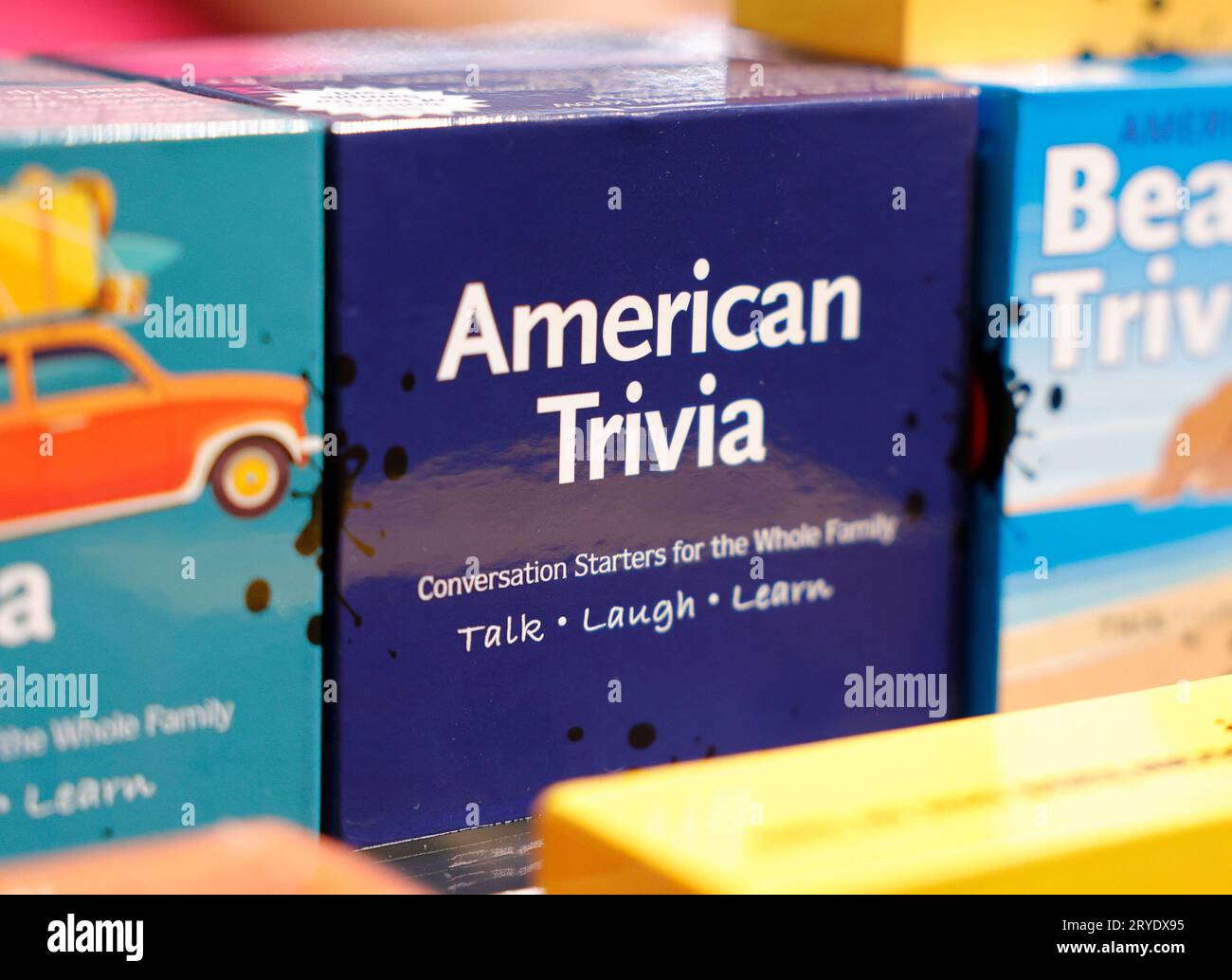 New York, United States. 30th Sep, 2023. An American Trivia Game from ...