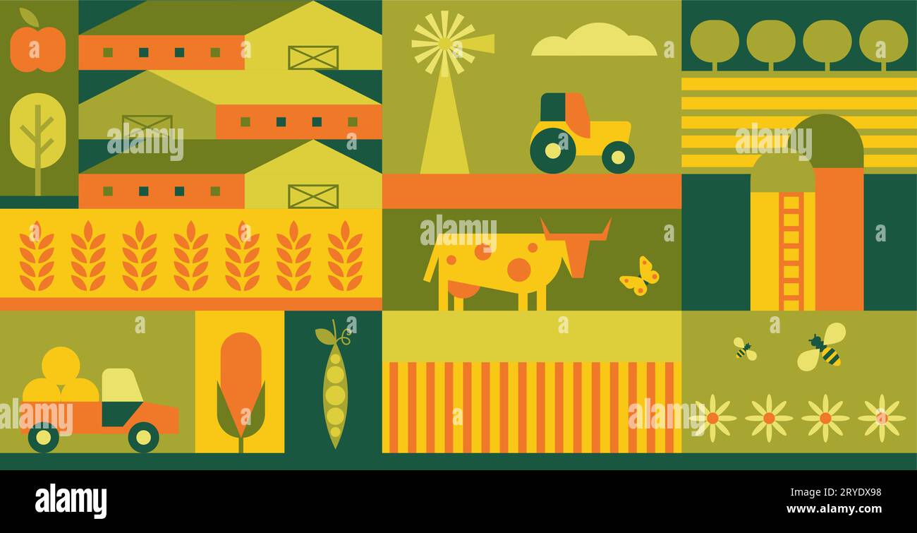 Rectangle design pattern hi-res stock photography and images - Alamy