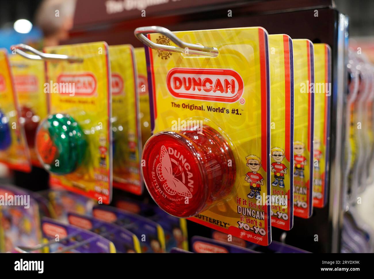 New York, United States. 30th Sep, 2023. Duncan brand yo-yo is on ...