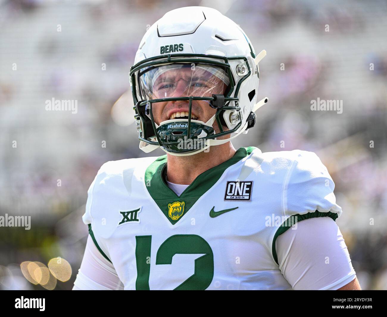 Orlando, FL, USA. 30th Sep, 2023. Baylor quarterback Blake Shapen (12 ...