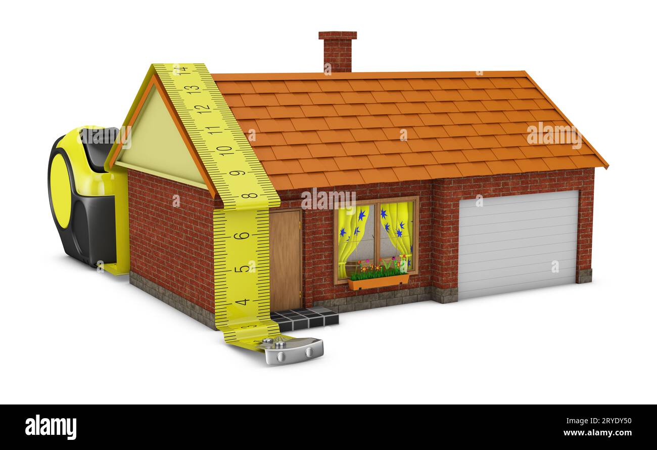 Ruler yardstick measuring tape hi-res stock photography and images - Alamy