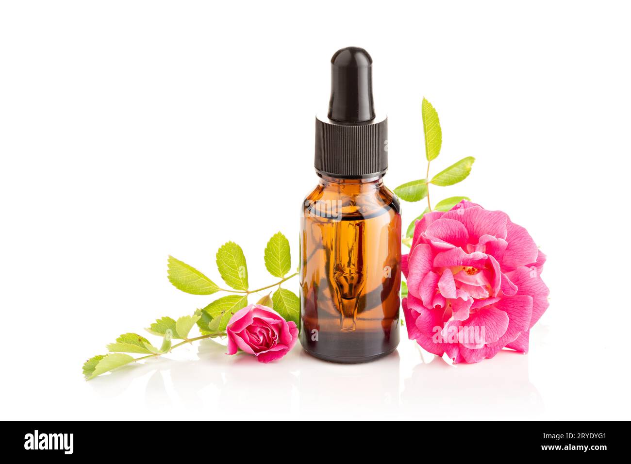 Oil of rose Cut Out Stock Images & Pictures - Alamy