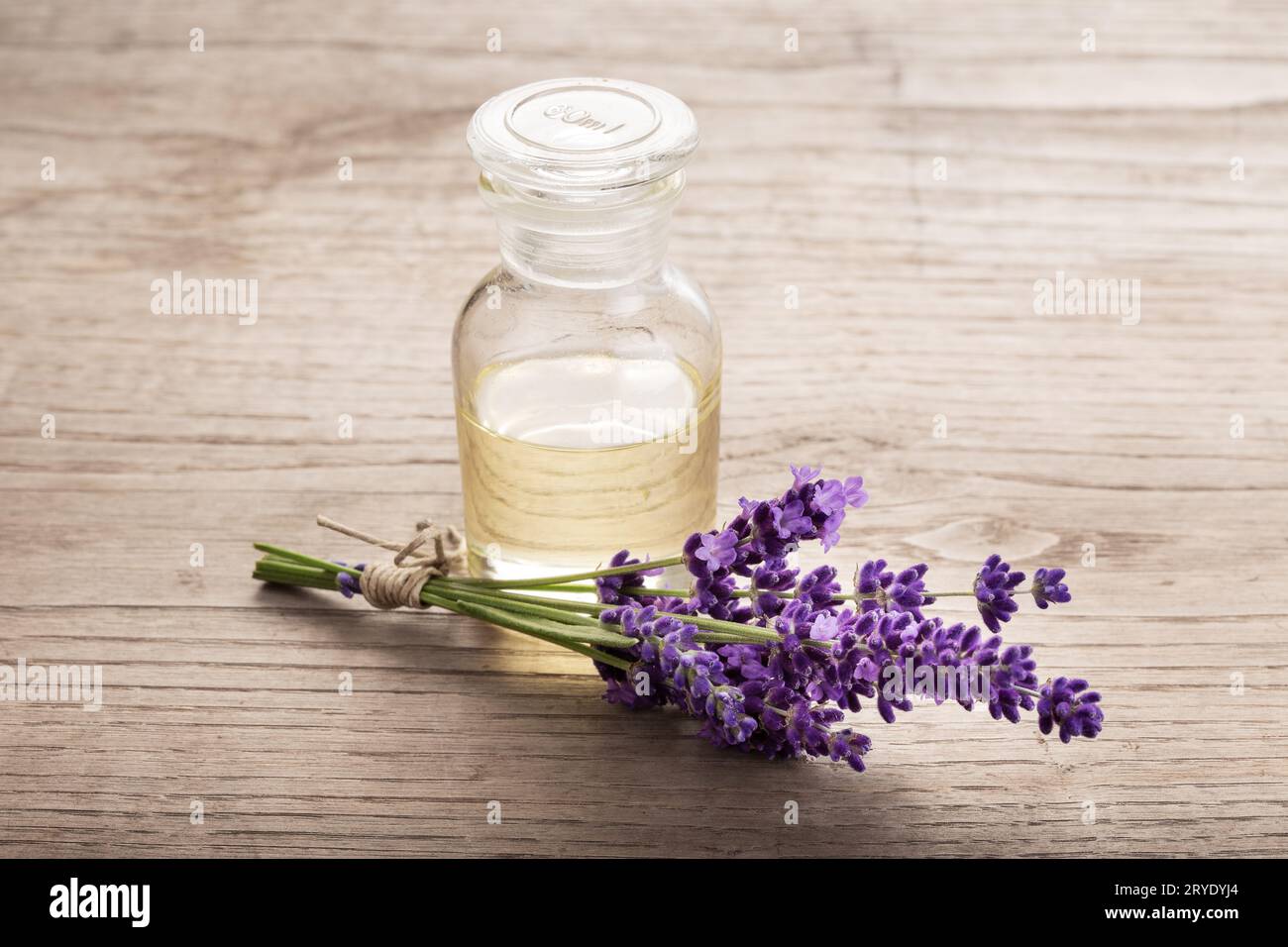 Lavender essential oil Stock Photo - Alamy