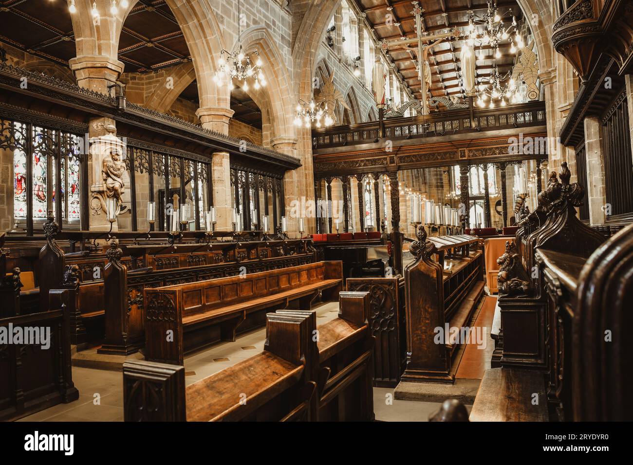 Wakefield, England - May 13, 2023: Cathedral Church of All Saints in ...