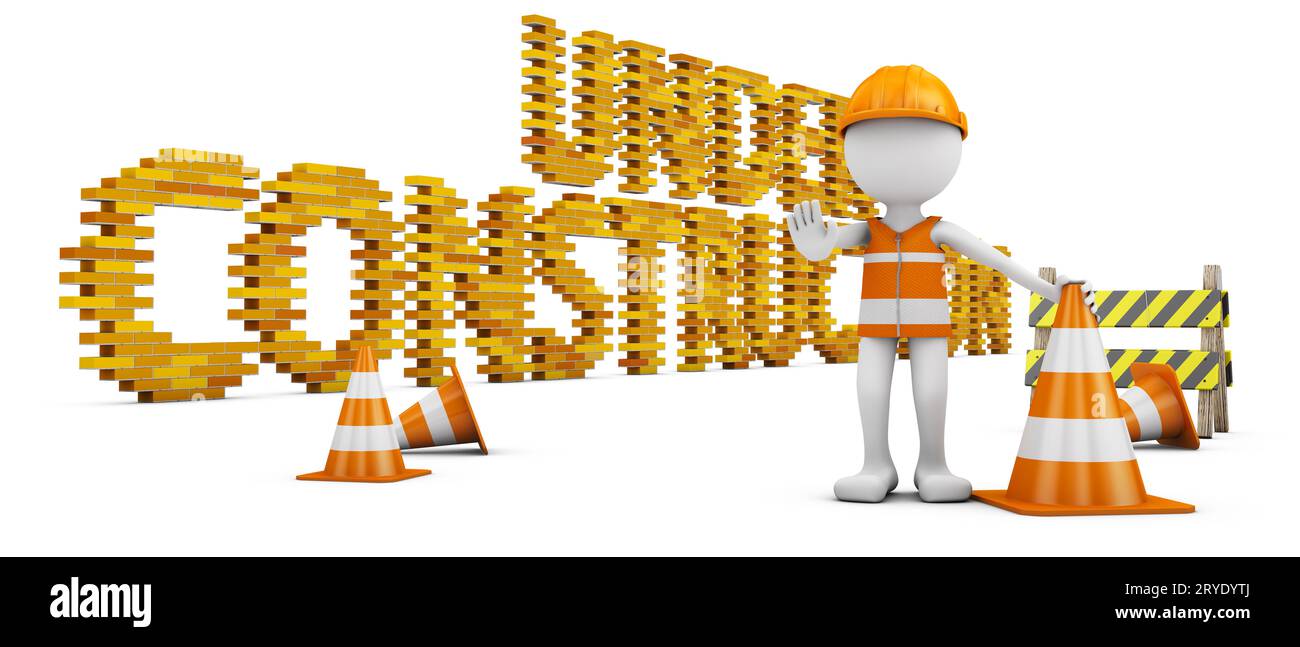 Maintenance construction Cut Out Stock Images & Pictures - Alamy