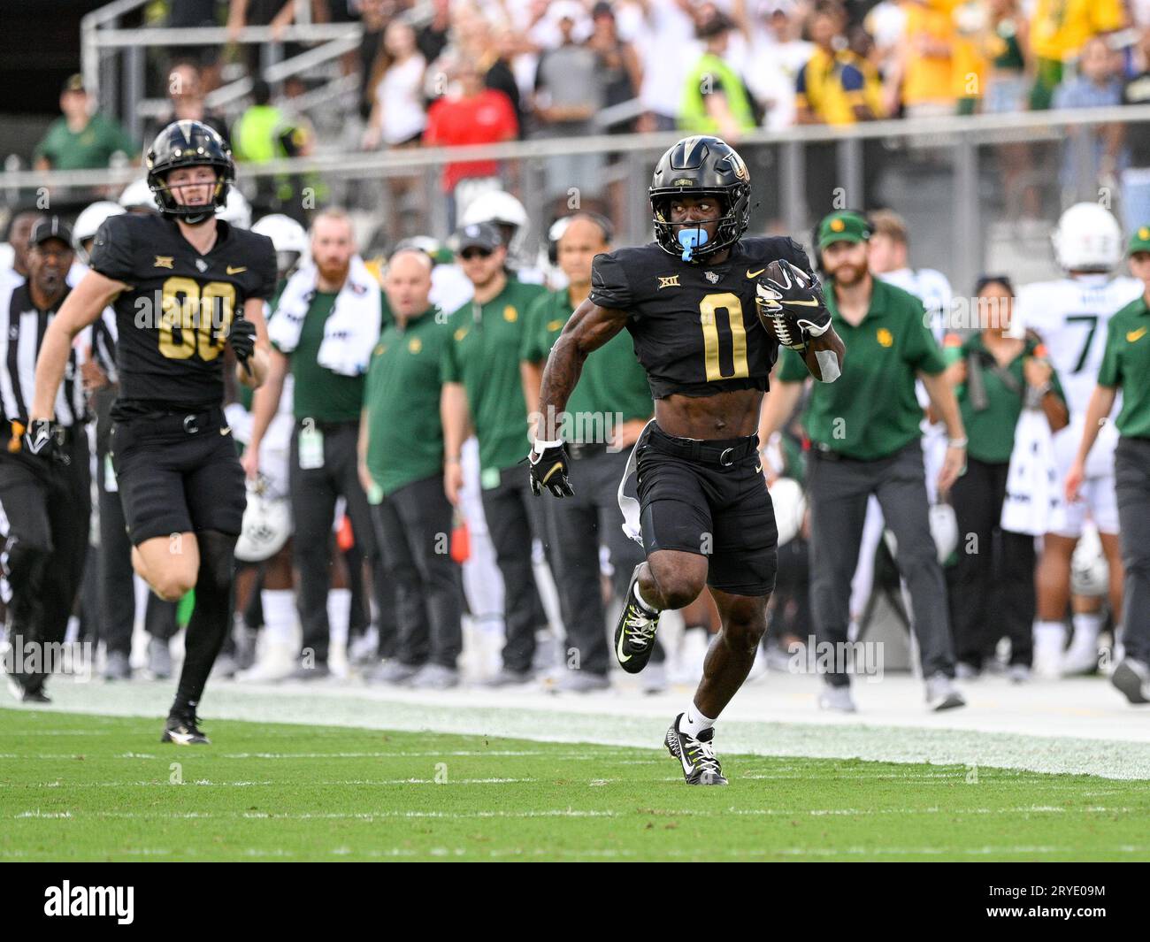 Orlando, USA. 30th Sep, 2023. September 30, 2023: UCF running back ...