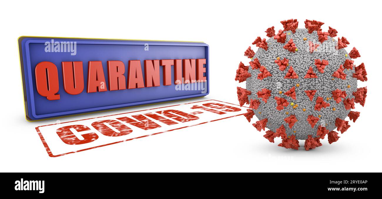 Into quarantine Cut Out Stock Images & Pictures - Alamy