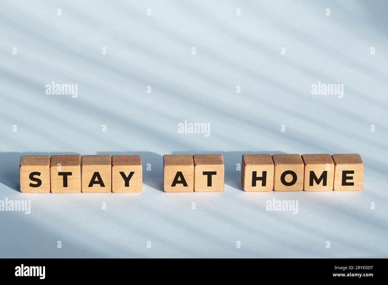 Stay at home phrase hi-res stock photography and images - Alamy