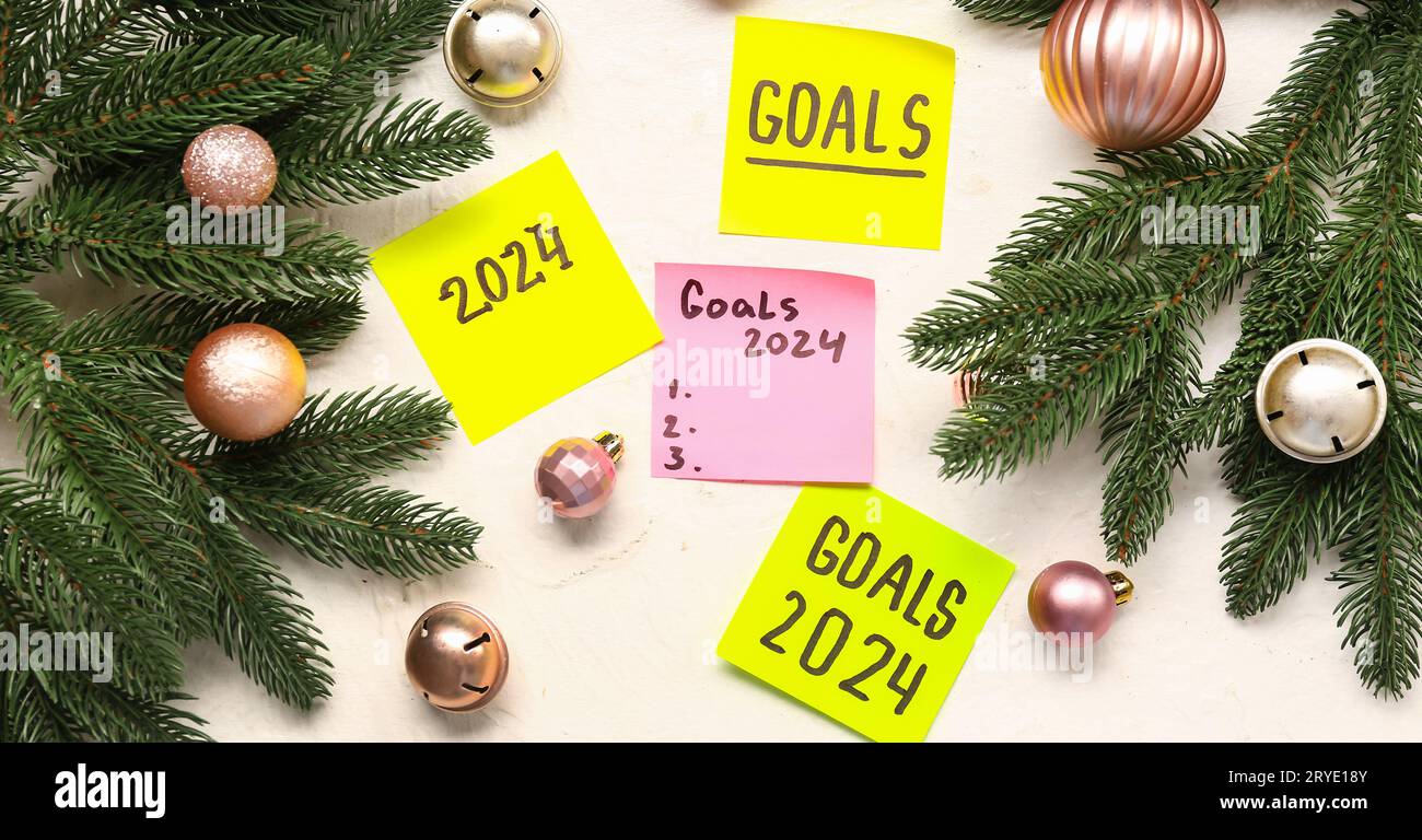 2024 written on note hi-res stock photography and images - Alamy