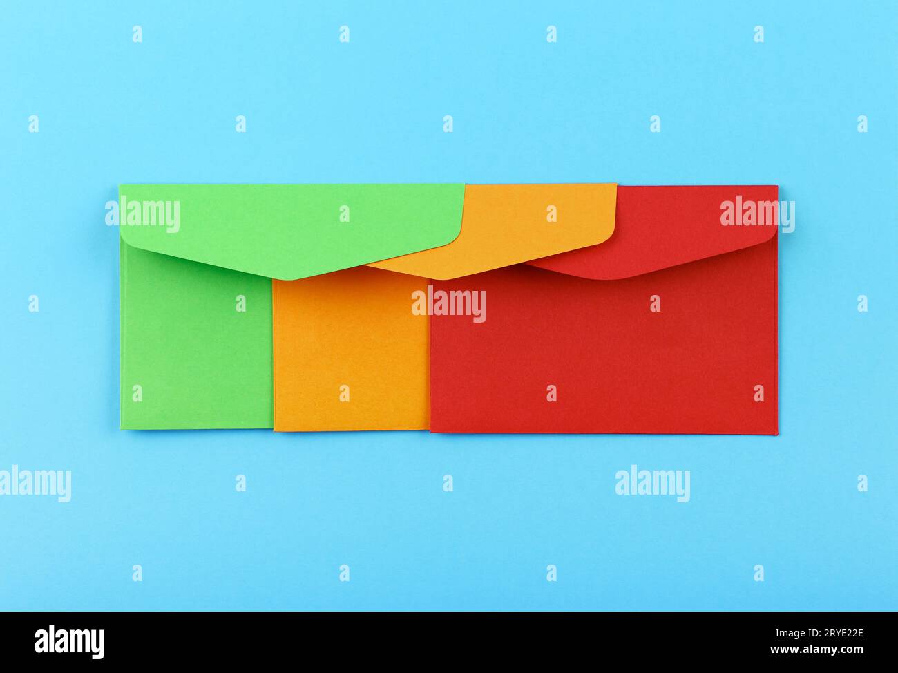 Blue envelopes hi-res stock photography and images - Alamy