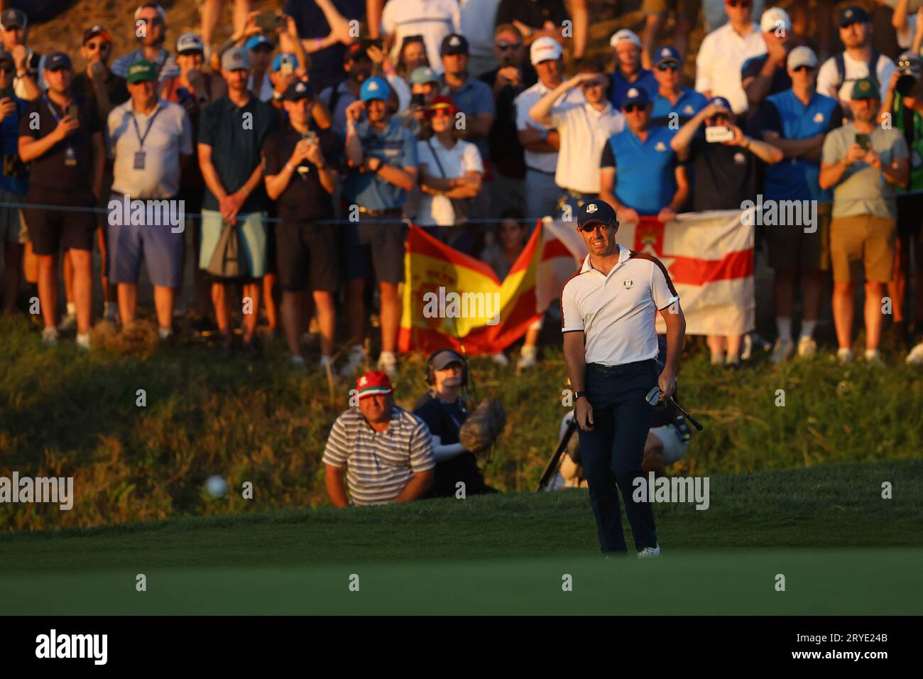 Rome, . 30th Sep, 2023. Rome, Italy 30.09.2023: Rory Mcilroy Europe ...