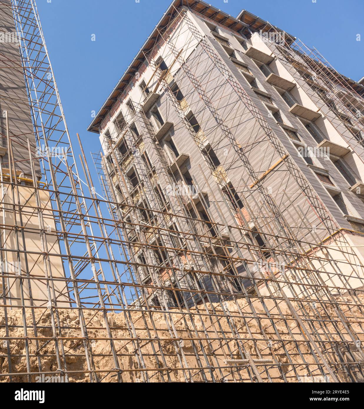 Reinforced scaffolding hi-res stock photography and images - Alamy