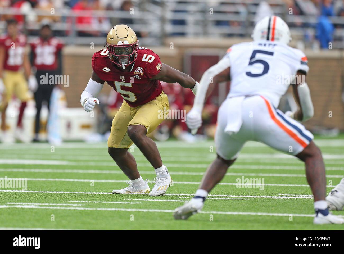 Alumni Stadium. 30th Sep, 2023. MA, USA; Boston College Eagles ...