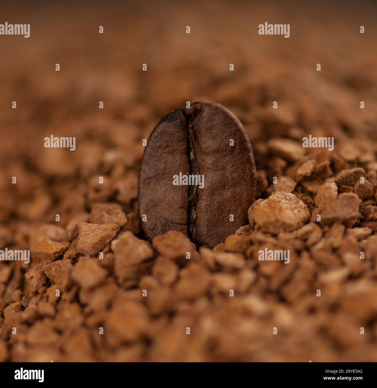 Fried coffee beans Stock Photo - Alamy