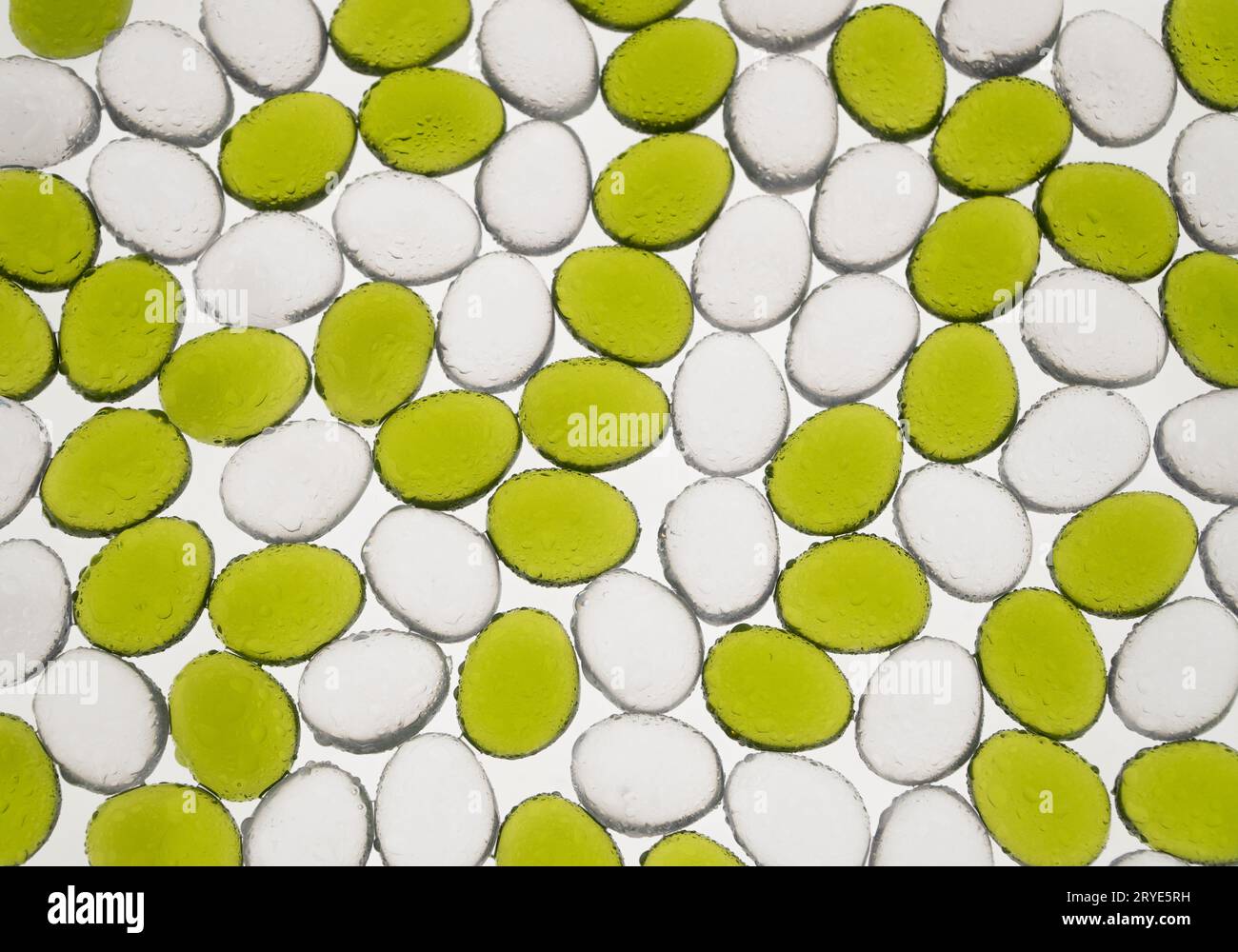Round plastic pebbles Stock Photo - Alamy