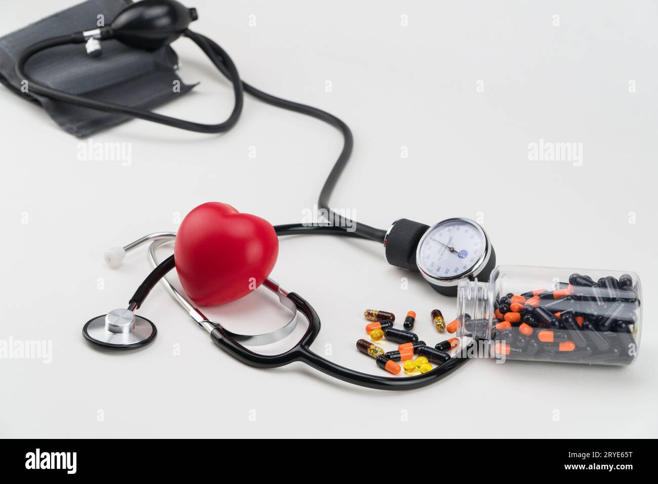 Cardiology, heart care Stock Photo - Alamy