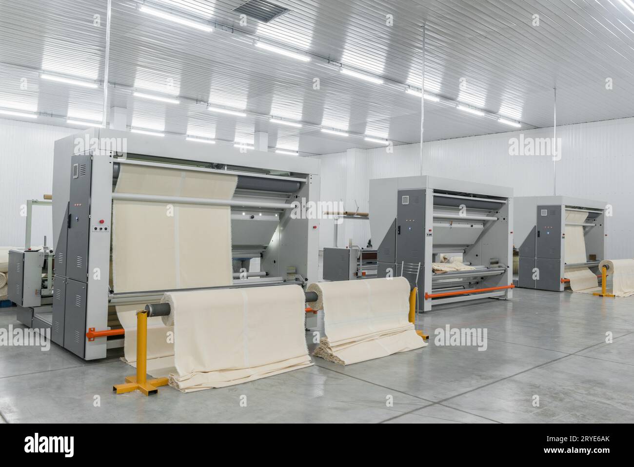 Quality control of textiles Stock Photo - Alamy