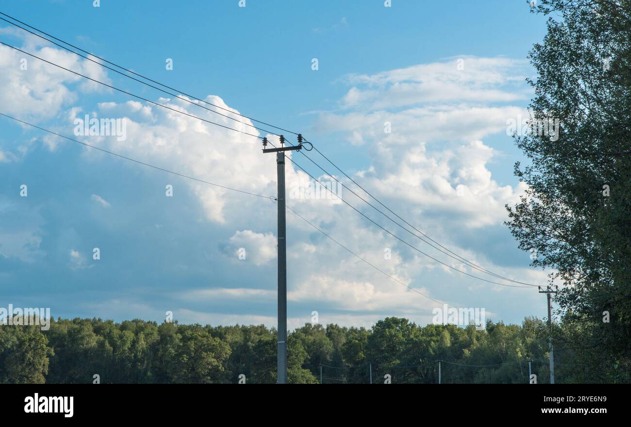 Electric post with transformer hi-res stock photography and images - Alamy