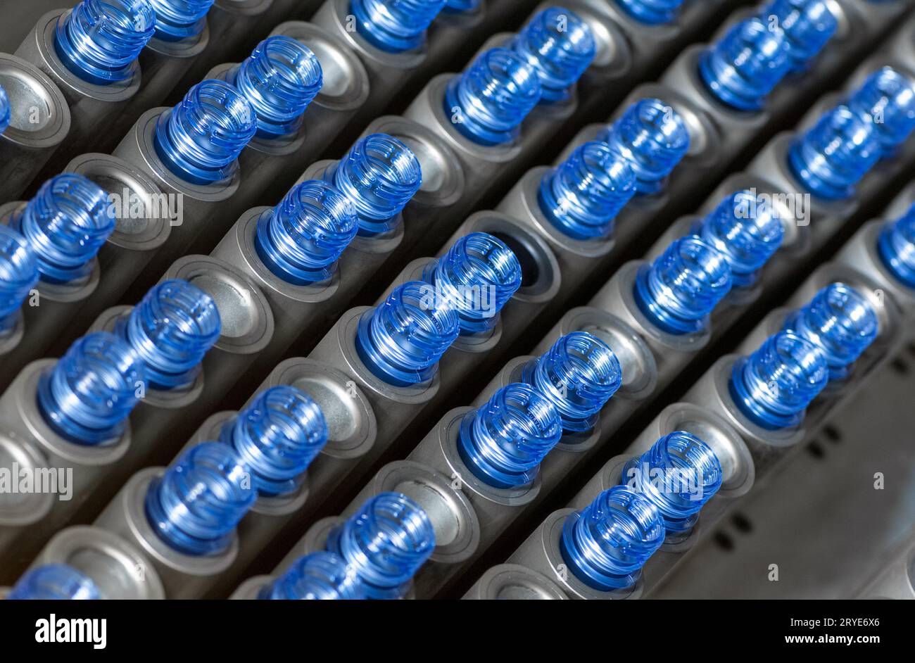Production of PET preforms Stock Photo - Alamy