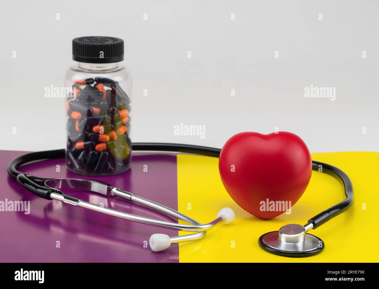 Cardiology, heart care Stock Photo - Alamy