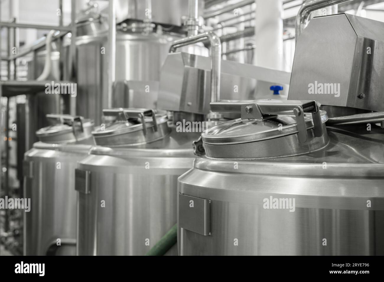 Equipment dairy plant modern processing hi-res stock photography and ...
