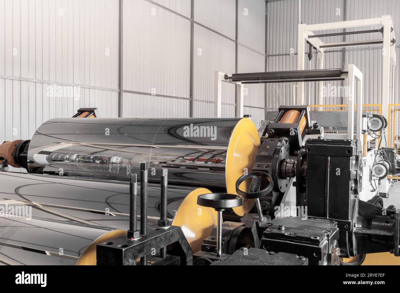 Workshop for production of polypropylene and polyethylene Stock Photo ...