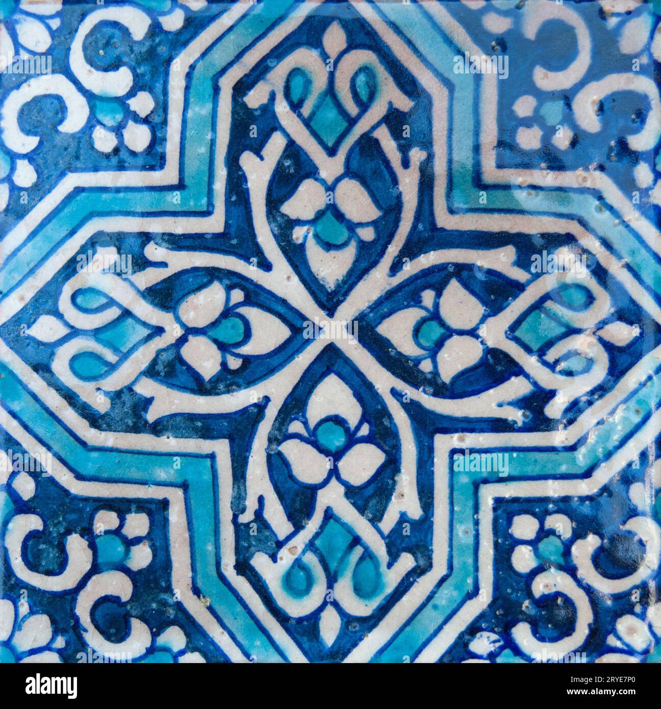 Traditional oriental ceramic tile hi-res stock photography and images ...