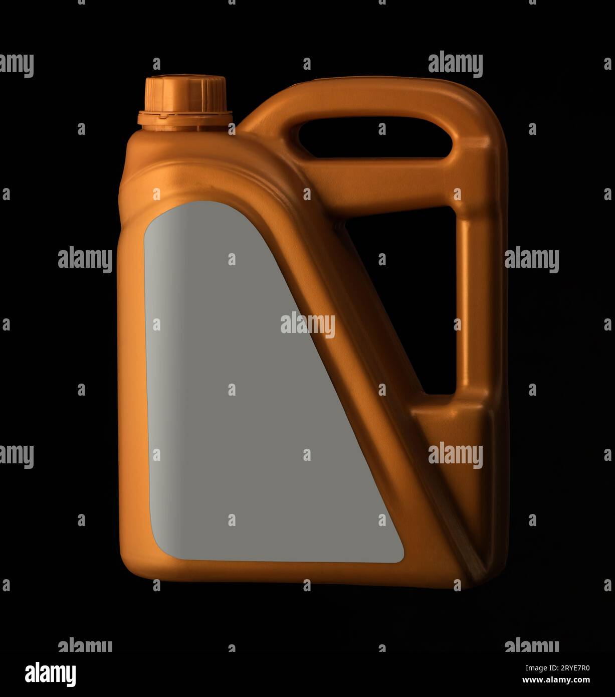 The canister of engine oil Stock Photo - Alamy