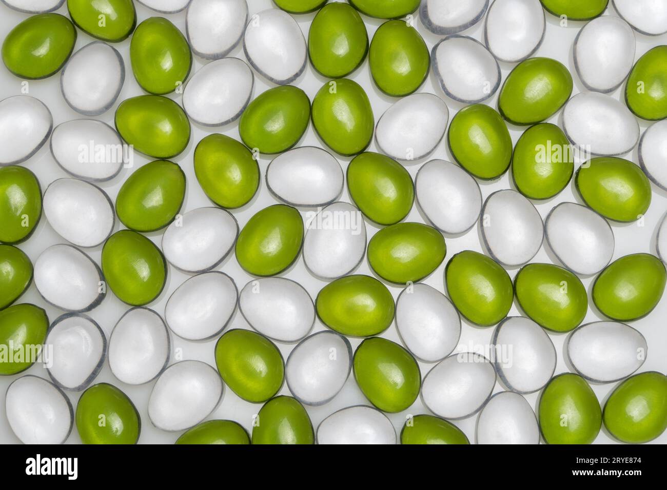Round plastic pebbles Stock Photo - Alamy