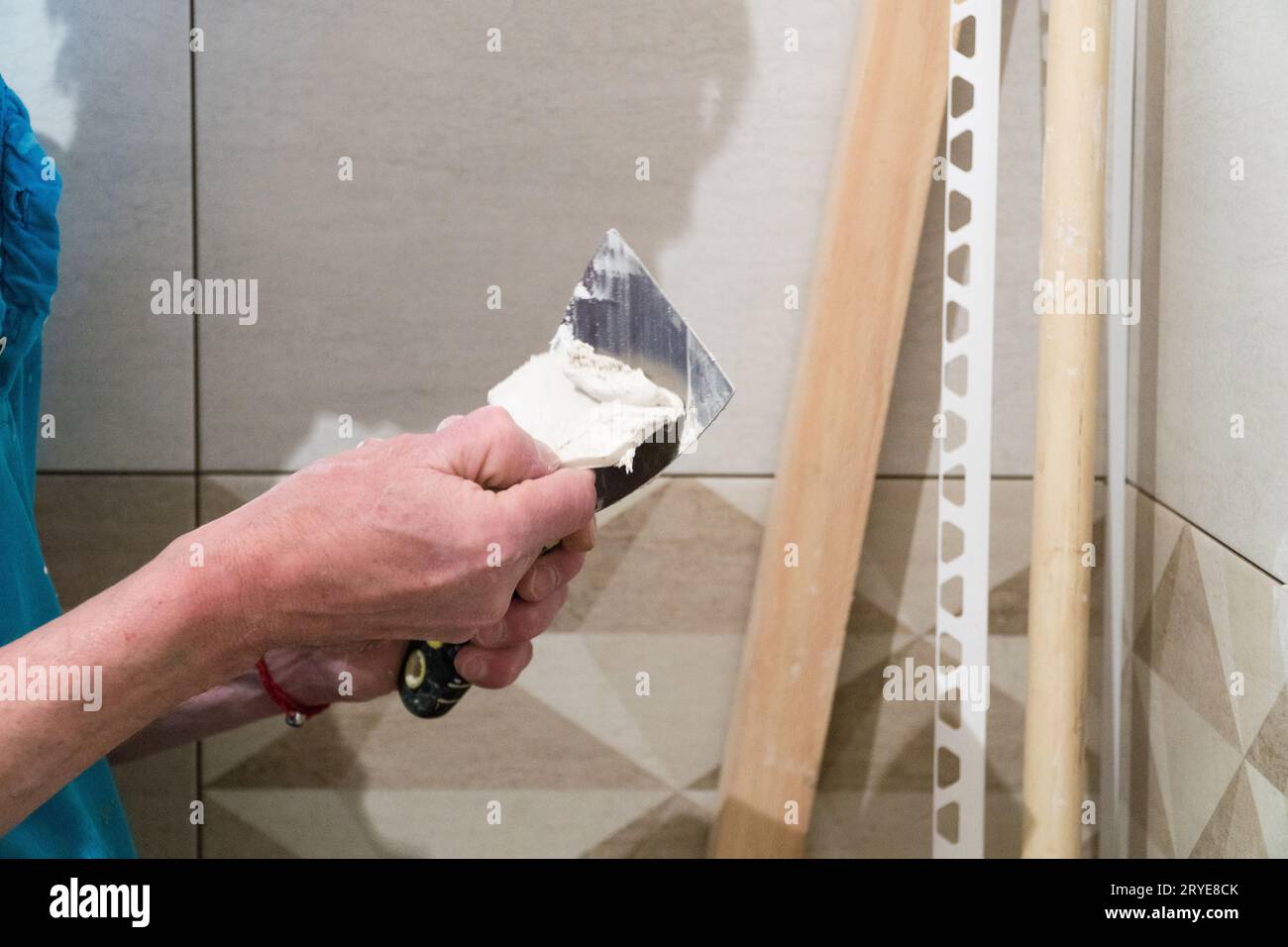 Repair and finishing works Stock Photo - Alamy