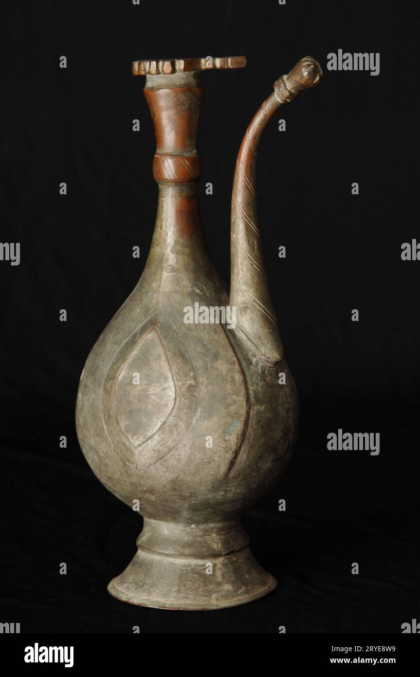 Ancient metal utensils Stock Photo - Alamy