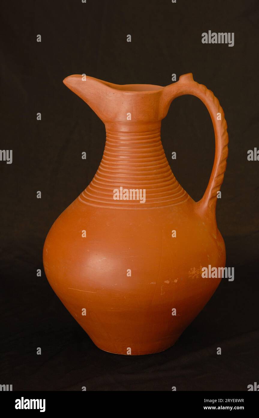 Oriental antique ceramic pitcher Stock Photo - Alamy